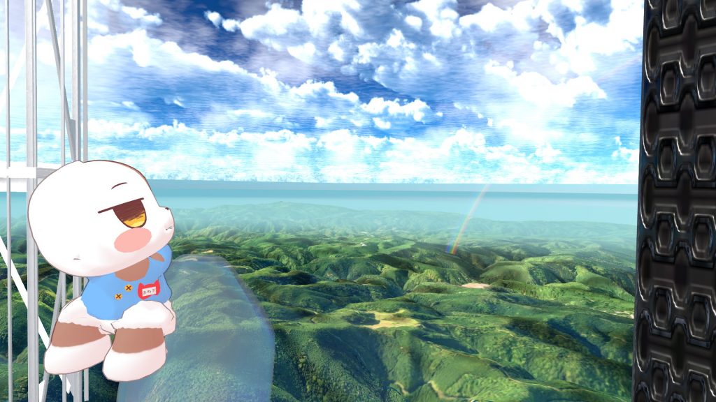 VRChatでみんなのイチャイチャを観つつSPACE ELEVATORに行ってキレイな景色を見てきたよ | シロデココ